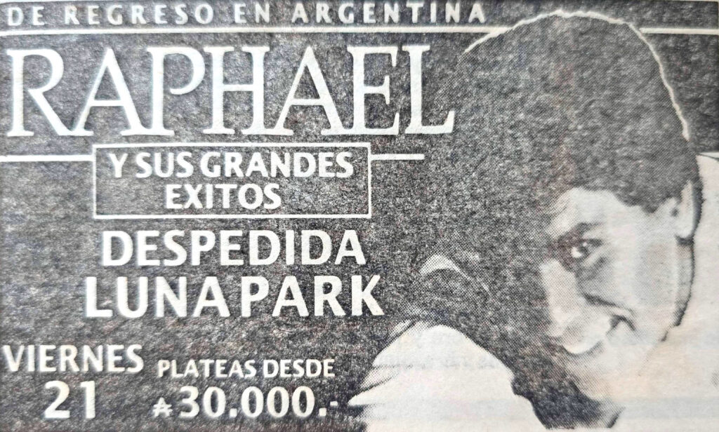 Luna Park — El mundo de Raphael