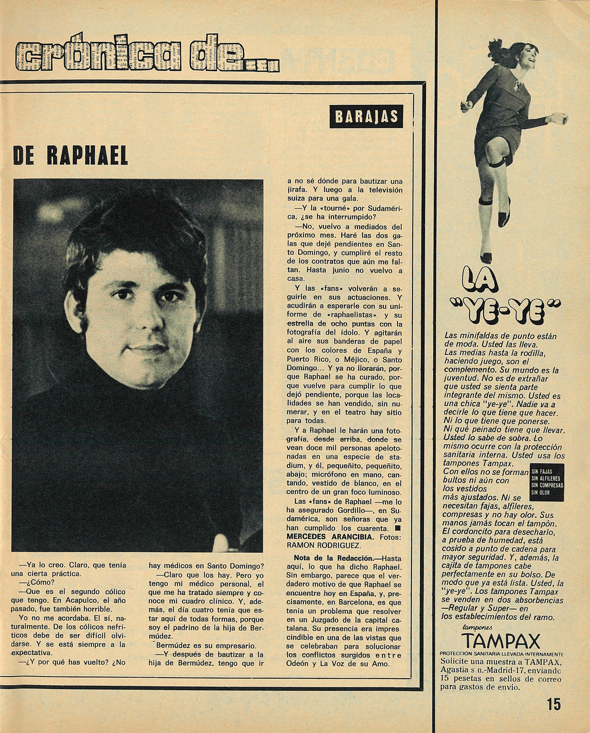 La enfermedad de Raphael — El mundo de Raphael